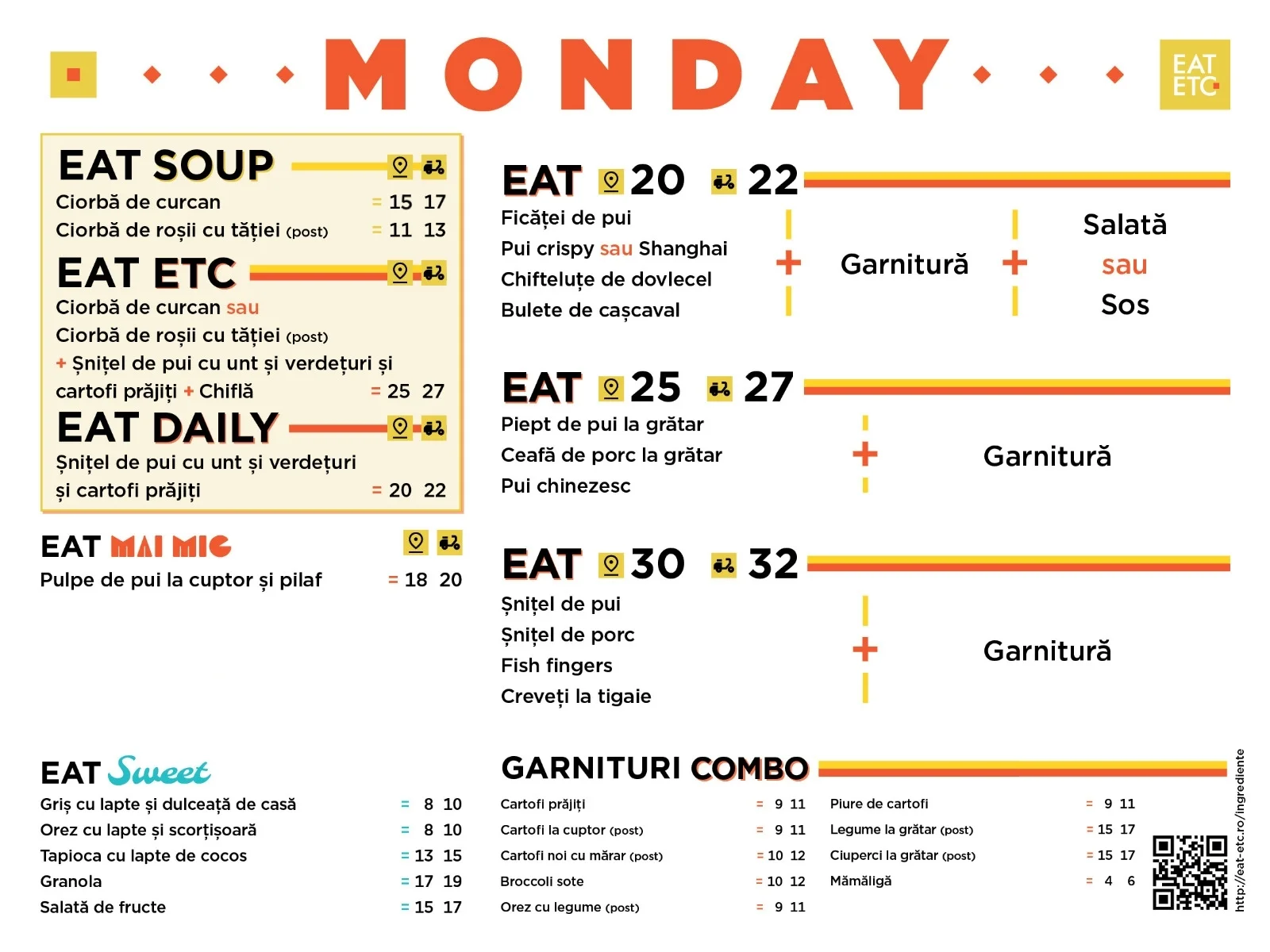 EAT ETC MENIU ZILNIC - EAT ETC